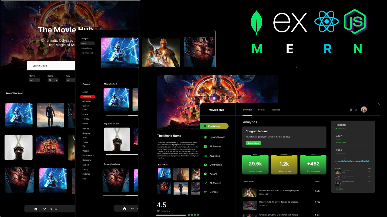 MERN Stack Movies-App 👇 | Movies-App